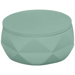 Aufbewahrungsdose Kleine Wolke "Crackle Jar", gr&uuml;n (maledivia), Polyresin (Kunststein), Aufbewahrungsboxen