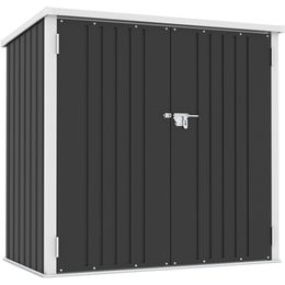Garten-Ger&auml;teschrank Konifera "Gartenhaus C&aacute;diz", grau (anthrazit, beige), Metall, Ger&auml;teh&auml;user, wetterfest und langlebig, nahezu wartungsfrei