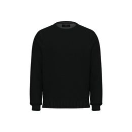 Strickpullover Fynch-Hatton, Herren, Gr. M, blau (navy), Strick, Obermaterial: 100% Baumwolle, unifarben, regular fit taillenbedeckt, Rundhals, Rippb&uuml;ndchen, Pullover Strickpullover, mit Rippb&uuml;ndchen