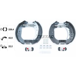 TEXTAR Bremsbackensatz Shoe Kit Pro 84081700 f&uuml;r RENAULT SMART