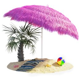 Kingsleeve Sonnenschirm Hawaii Pink &Oslash;160cm UV-Schutz 30+