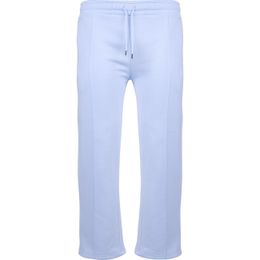 Jogginghose DROPSIZE "Dropsize STRAIGHT LEG JOGGER", Herren, Gr. M, US-Gr&ouml;&szlig;en, babyblau, 70% Baumwolle, 30% Polyester, oversize, Hosen Jogginghose