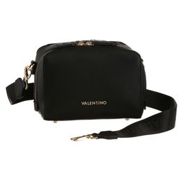 Valentino Handbags Umh&auml;ngetasche VALENTINO BAGS "PATTIE", Damen, Gr. B/H/T: 19,5cm x 14,5cm x 9cm, schwarz, Lederimitat, unifarben, Taschen Umh&auml;ngetasche, Handtasche Damen Tasche Damen Schultertasche