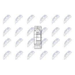 NTY Gelenk, L&auml;ngswelle npwch083 f&uuml;r Chrysler