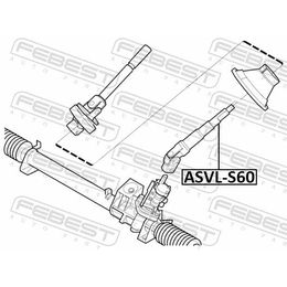 FEBEST Lenkwelle asvls60 f&uuml;r Volvo