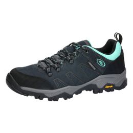 Br&uuml;tting Wanderschuh BR&Uuml;TTING "Outdoorschuh Mount Princeton Low", Damen, Gr. 36, blau, Veloursleder, Schuhe Wanderschuh