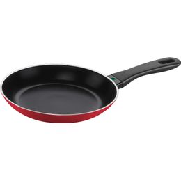 Bratpfanne Ballarini "Caprera", rot, B:20,7cm H:5,9cm L:36,9cm &Oslash;:20cm, Pfannen, Bratpfanne, Keramikbeschichtung, Thermopoint, bunt, Made in Italy