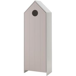 Kleiderschrank Vipack "Casami, mit Soft-Close, viel Stauraum, TOP modern", bunt (wei&szlig;, pink), B:57,6cm H:171,3cm T:37cm, Holzwerkstoff, Schr&auml;nke, Kleiderschrank, als Kleider-/W&auml;scheschrank nutzbar, universell einsetzbar