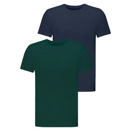 Sweatshirt Lee, Herren, Gr. S, gr&uuml;n (jade forest mood indigo), Sweatware, Obermaterial: 100% Baumwolle, normal, Rundhals, Rippb&uuml;ndchen, Sweatshirts Sweatshirt