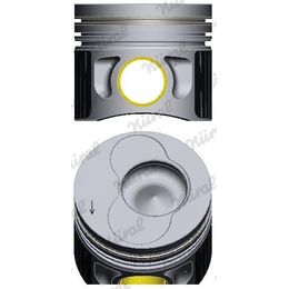 N&Uuml;RAL N&Uuml;RAL Kolben 8711490055 f&uuml;r Zylinder 2 VW VAG
