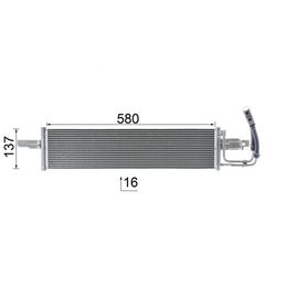 Mahle &Ouml;lk&uuml;hler, Automatikgetriebe clc290000p f&uuml;r Vaughall