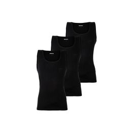 Unterhemd BOSS "Unterhemd TankTop3P RibClassic 3er Pack", Herren, Gr. XXL, N-Gr, schwarz, Obermaterial: 100% Baumwolle CO., Unterhemden Unterhemd