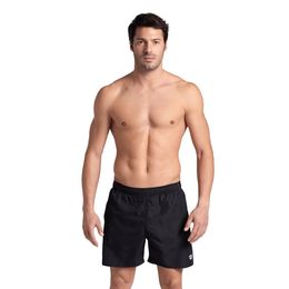 Badeshorts arena, Herren, Gr. 3XL, N-Gr, schwarz-wei&szlig; (schwarz, wei&szlig;), Obermaterial: 100% Polyester, Badehosen Badeshorts