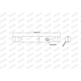 WALKER Trockner, Klimaanlage wdr00103 f&uuml;r Ford