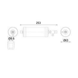 Mahle Trockner, Klimaanlage ad323000s