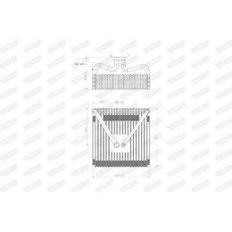 WALKER Verdampfer, Klimaanlage wev00116 f&uuml;r Vaughall