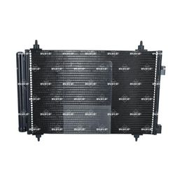 NRF Kondensator, Klimaanlage EASY FIT 35611 f&uuml;r Peugeot Citro&euml;n