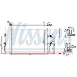 NISSENS Kondensator, Klimaanlage 941263 f&uuml;r Volvo