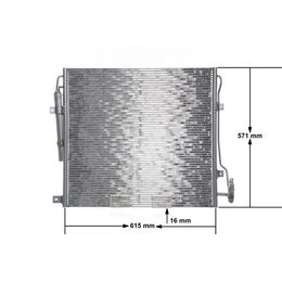 Mahle Kondensator, Klimaanlage ac760000s f&uuml;r LAND ROVER