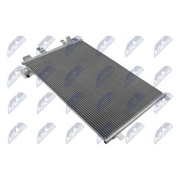 NTY Kondensator, Klimaanlage ccsns018 f&uuml;r NISSAN