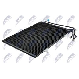NTY Kondensator, Klimaanlage ccsme015 f&uuml;r Mercedes
