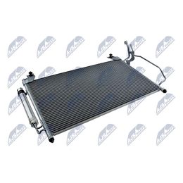 NTY Kondensator, Klimaanlage ccsmz015 f&uuml;r MAZDA