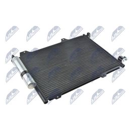 NTY Kondensator, Klimaanlage ccssu004 f&uuml;r Suzuki