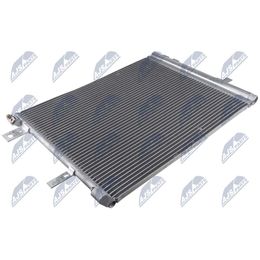 NTY Kondensator, Klimaanlage ccsct030 f&uuml;r DS Peugeot