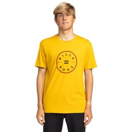 T-Shirt Billabong "Rotor", Herren, Gr. XL, mustard, Obermaterial: 100% Baumwolle., Shirts T-Shirt