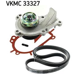 SKF Wasserpumpe + Keilrippenriemensatz vkmc33327 f&uuml;r Opel LANCIA Peugeot Citro&euml;n (DF-PSA) TOYOTA