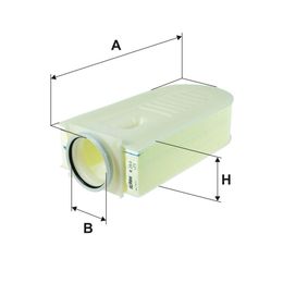 FILTRON Luftfilter ak2188 Filtereinsatz 95mm f&uuml;r Mercedes