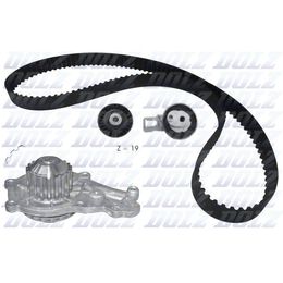 DOLZ Wasserpumpe + Zahnriemensatz kd169 f&uuml;r Vaughall