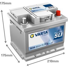 Varta Starterbatterie 545200030k182 12V 68Ah 300A