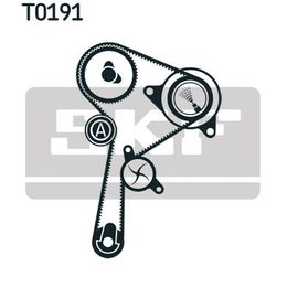SKF Wasserpumpe + Zahnriemensatz vkmc16001 f&uuml;r LANCIA Audi BMW Mercedes NISSAN INFINITI DACIA RENAULT