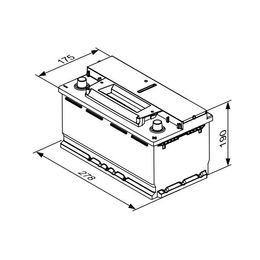 Bosch Starterbatterie 0092s4e081 12V 68Ah 760A f&uuml;r Ford CHEVROLET Opel Volvo Fiat Vaughall Citro&euml;n Peugeot HYUNDAI VW Audi MINI HONDA RENAULT NISSAN