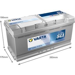 Varta Starterbatterie 610402092k262 12V 68Ah 920A f&uuml;r Opel Fiat Iveco HYUNDAI Audi VW LAND ROVER Citro&euml;n BMW JAGUAR Porsche NISSAN RENAULT MAXUS PEUG