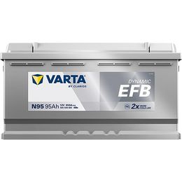 Varta Starterbatterie 595500085k262 12V 68Ah 850A f&uuml;r Fiat Audi RENAULT