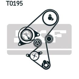 SKF Wasserpumpe + Zahnriemensatz vkmc13002 f&uuml;r Ford Opel Vaughall Volvo ALFA ROMEO Fiat Citro&euml;n (DF-PSA) Peugeot LANCIA VW (CHANGAN) MAZ