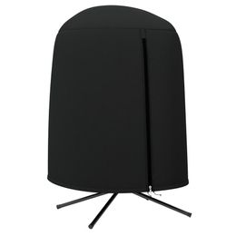 Outsunny Abdeckung, Schwarz, Textil, 128x190x128 cm, Gartenzubeh&ouml;r, Gartenm&ouml;bel-Schutzh&uuml;llen