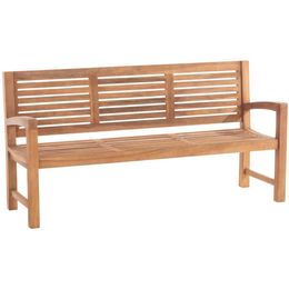 CLP Gartenbank, Teak, Holz, 180x92x59 cm, Gartenm&ouml;bel, Gartenb&auml;nke