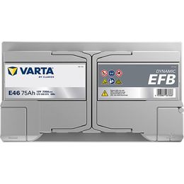 Varta Starterbatterie 575500073k262 12V 68Ah 730A f&uuml;r Ford