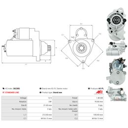 AS-PL Starter s6238s f&uuml;r BMW ROVER
