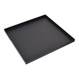 Loft42 Tablett, Schwarz, Metall, 60x3x60 cm, Tischkultur & Servieren, Tabletts