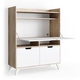 VICCO Sekret&auml;r, Sonoma Eiche, Holzwerkstoff, 6 F&auml;cher, Rechteckig, 110x140x45 cm, Arbeitszimmer, Schreibtische, Sekret&auml;re