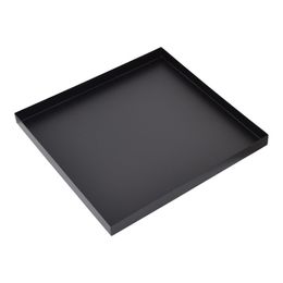Loft42 Tablett, Schwarz, Metall, 40x3x40 cm, Tischkultur & Servieren, Tabletts