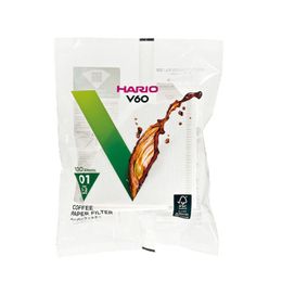 Hario Papierfilter f&uuml;r v60 01, 100er Packung f&uuml;r 1 Tasse