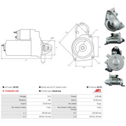 AS-PL Starter s6165 f&uuml;r TOYOTA
