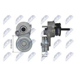 NTY Spannrolle, Keilrippenriemen rnkpl027 f&uuml;r Vaughall Fiat CHEVROLET
