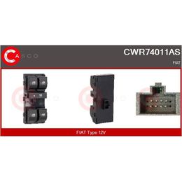 Casco Schalter, Fensterheber cwr74011as fahrerseitig f&uuml;r Fiat