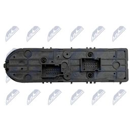 NTY Schalter, Fensterheber EWS-AR-003 vorne links f&uuml;r ALFA ROMEO